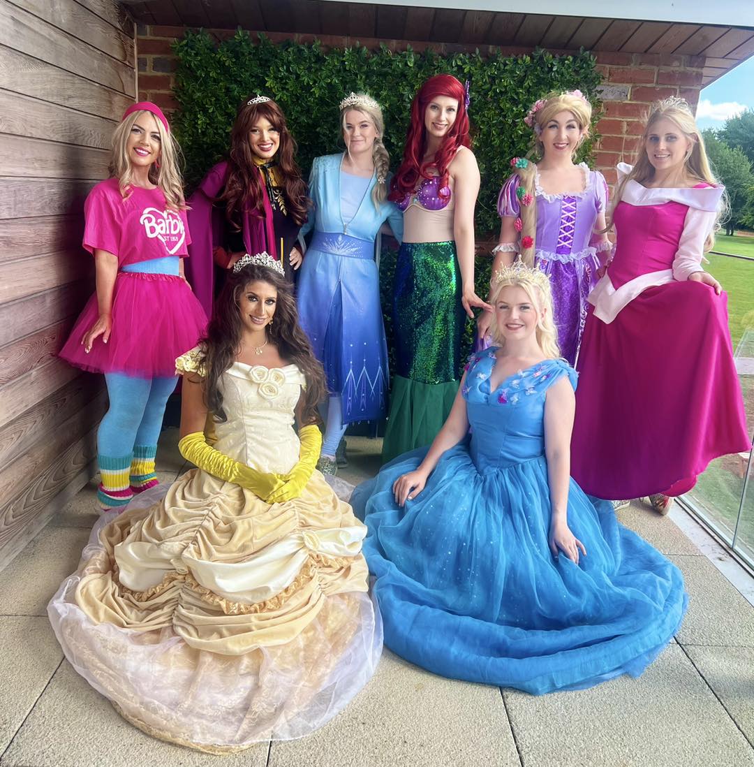 We brought our Princess Parade to Buckinghamshire! | Snow Princess Parties